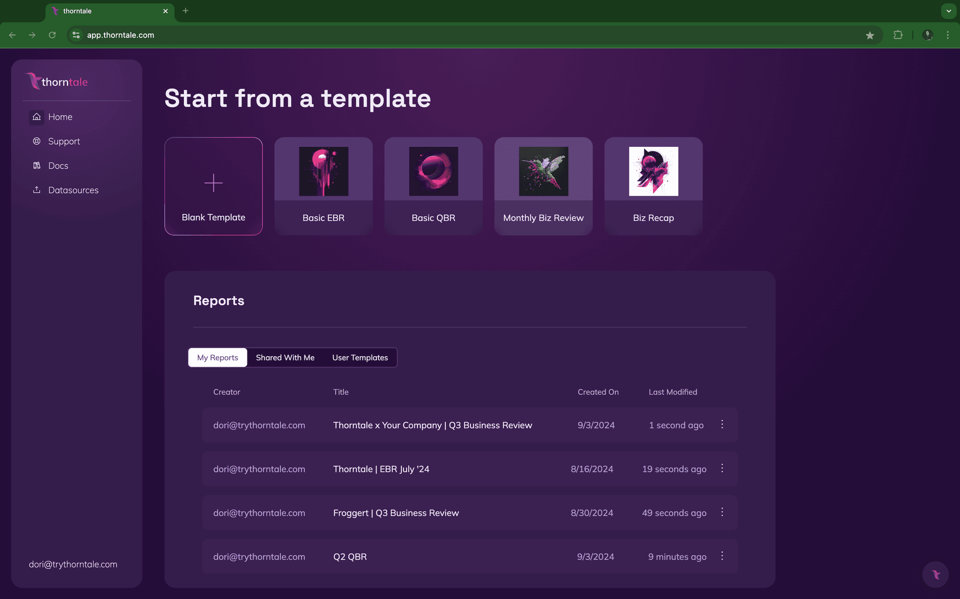 Thorntale | Presentations for Data-Driven Storytelling